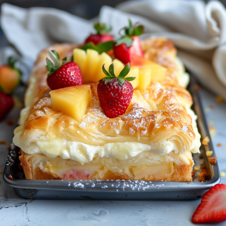 Irresistible King Hawaiian Cheesecake Danish - recipeshomely