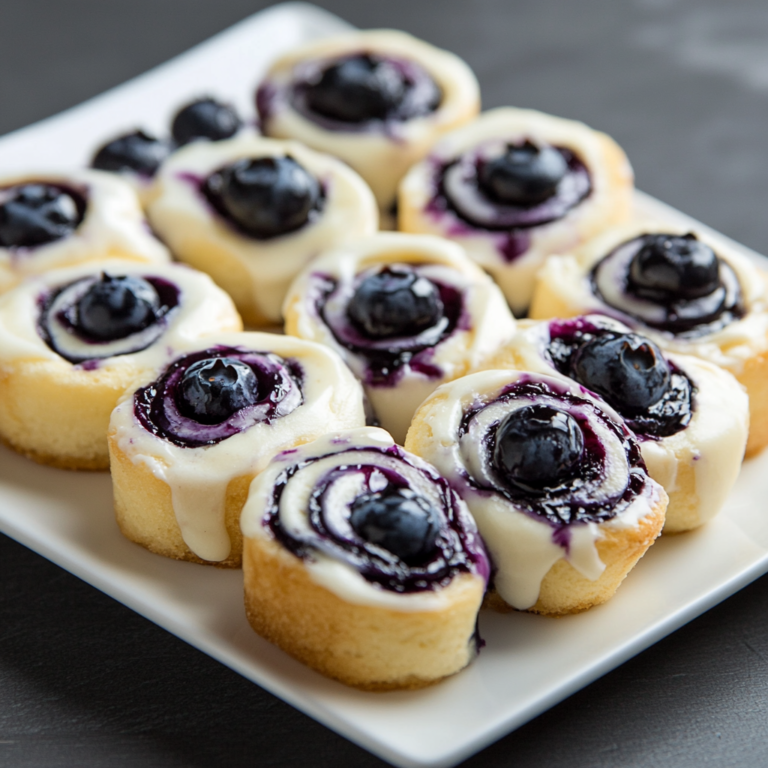 Blueberry Cheesecake Rolls: A Delightful Fusion of Flavors - recipeshomely