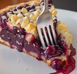 German Blueberry Cake (Blueberry Kuchen)