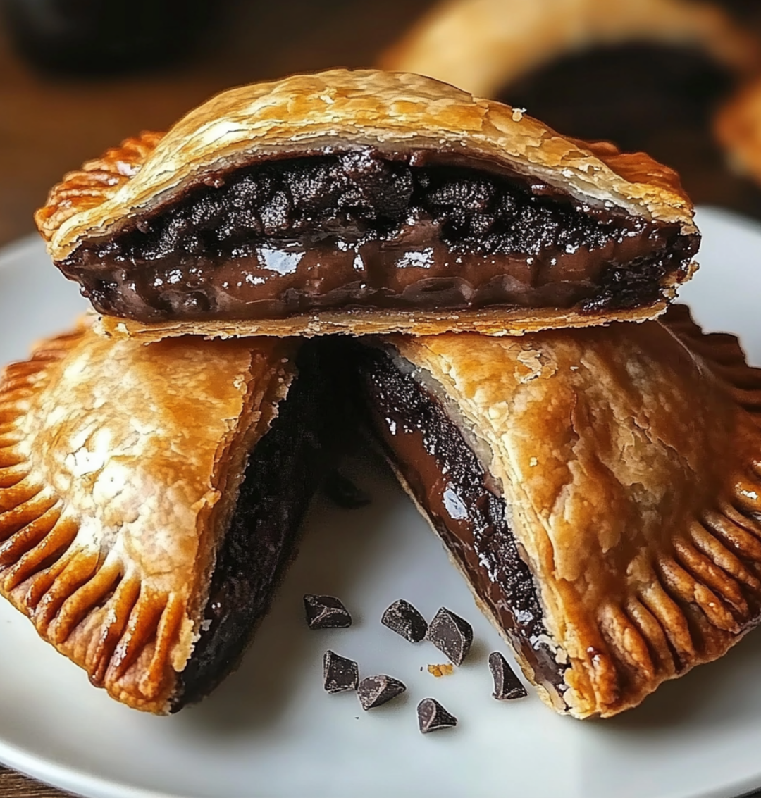 Chocolate Oreo Hand Pies Recipe - Easy Flaky Pastry Treats