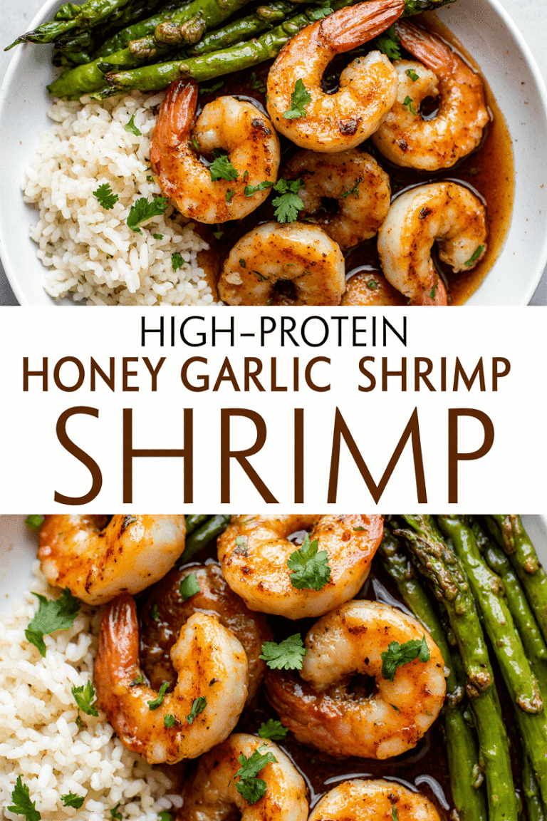High-Protein Honey Garlic Shrimp - Quick 15-Minute Seafood