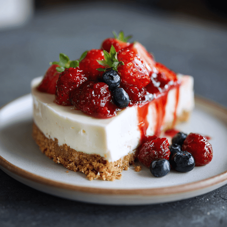No Bake Cheesecake with Cool Whip: Creamy, Easy & Perfect